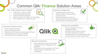 Modernizing the Finance Function with Qlik | PPTX | Computer Software and Applications | Computing