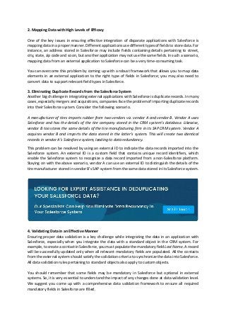 Solutions to 5 Commonly-faced Challenges in Salesforce Integration