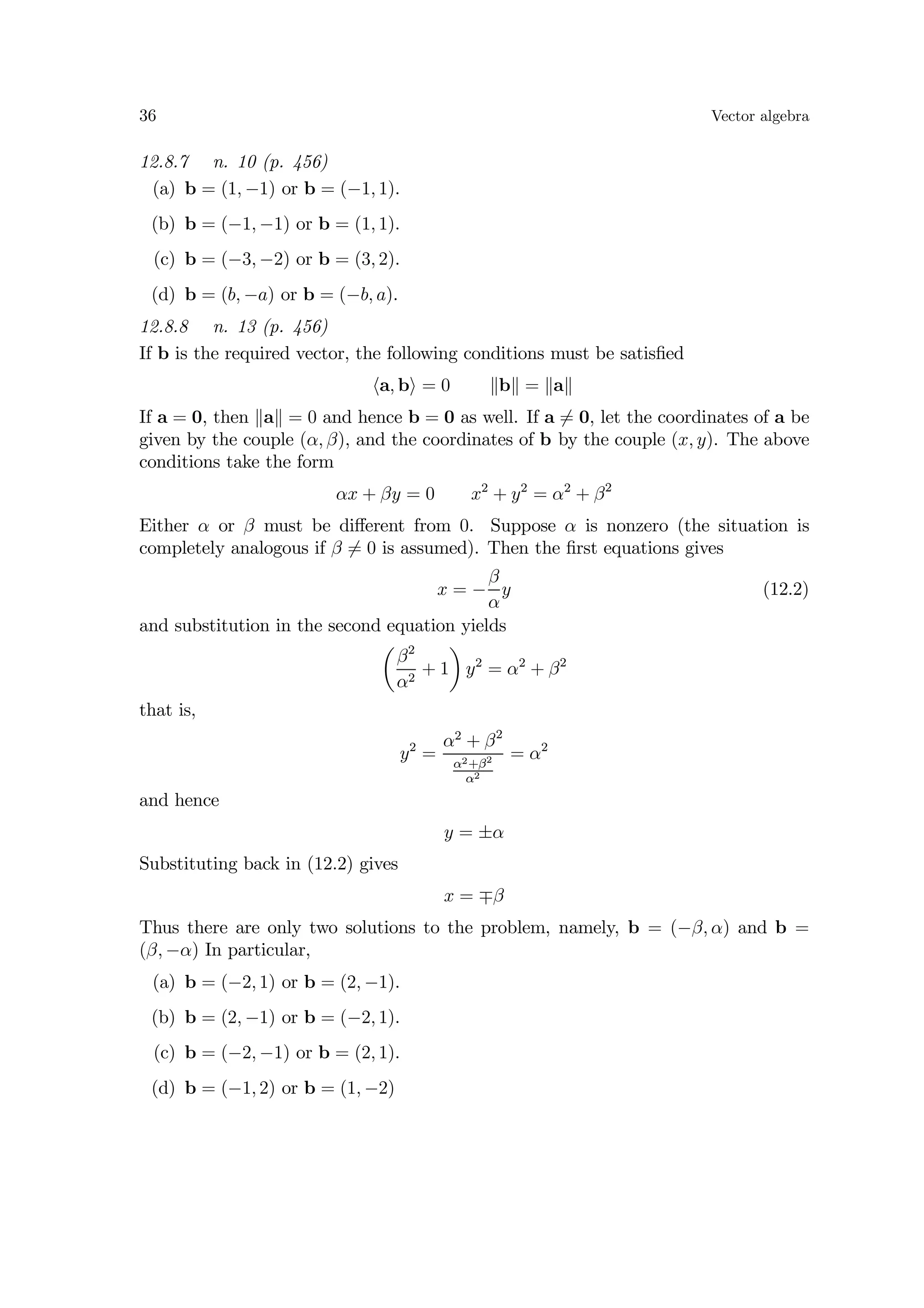Solutions to apostol analysis problems vol 2 | PDF