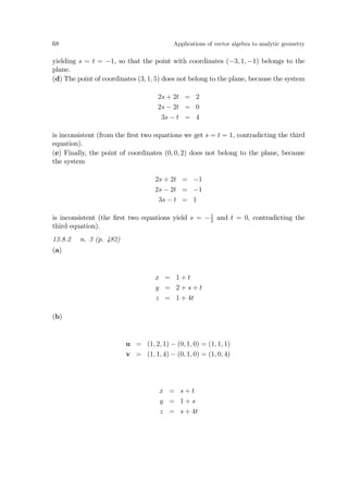 Solutions to apostol analysis problems vol 2 | PDF