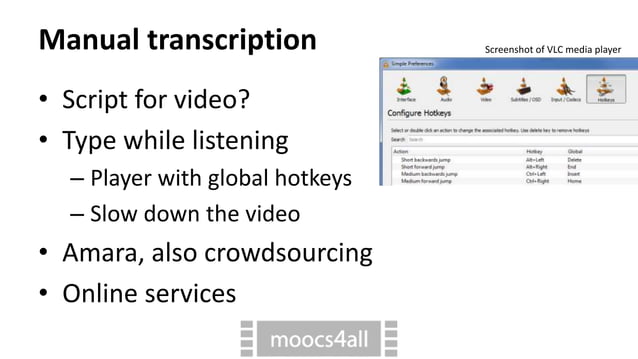 Solutions to create audio transcripts | PPT