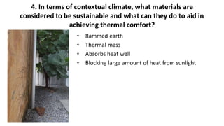 Solutions to heat gain by using passive design | PPT