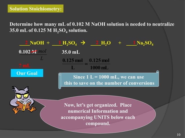 Solution stoichiometry.pptx | Chemistry | Science