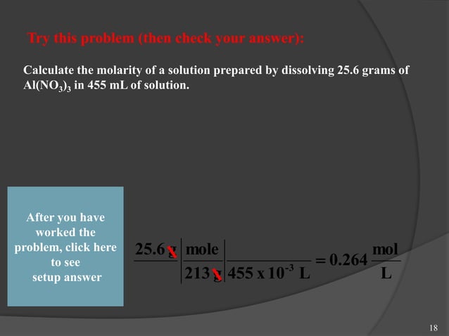 Solution stoichiometry.pptx | Chemistry | Science