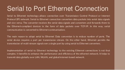Solutions to Maintain Redundancy in Serial to Ethernet Connection.pptx