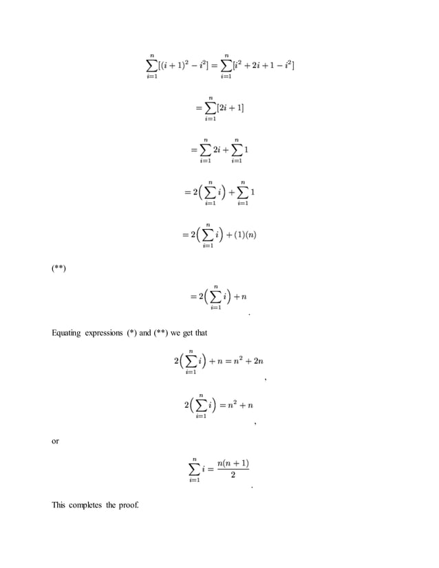 Solutions to the algebra of summation notation | DOCX