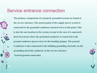 Solutions to wiring and grounding | PPTX