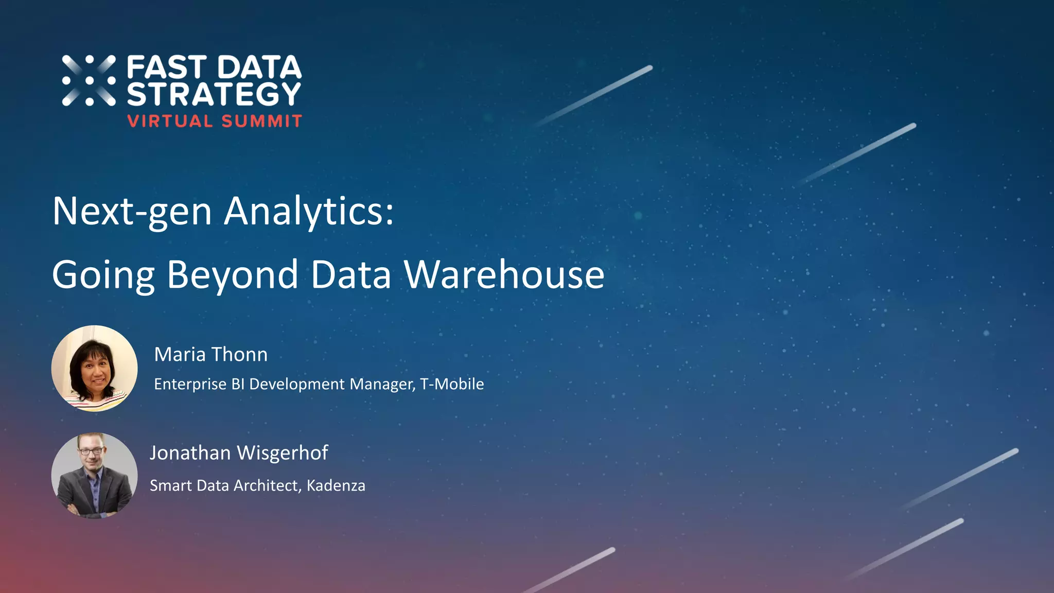 Next Gen Analytics Going Beyond Data Warehouse | PPT