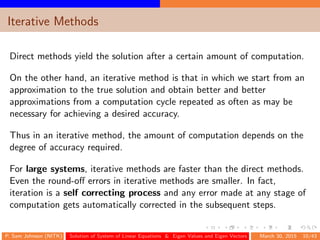 Solution to linear equhgations | PDF | Physics | Science