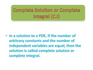 Solution to pde | PPT