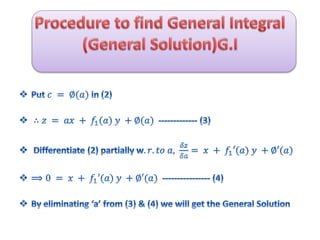 Solution to pde | PPTX