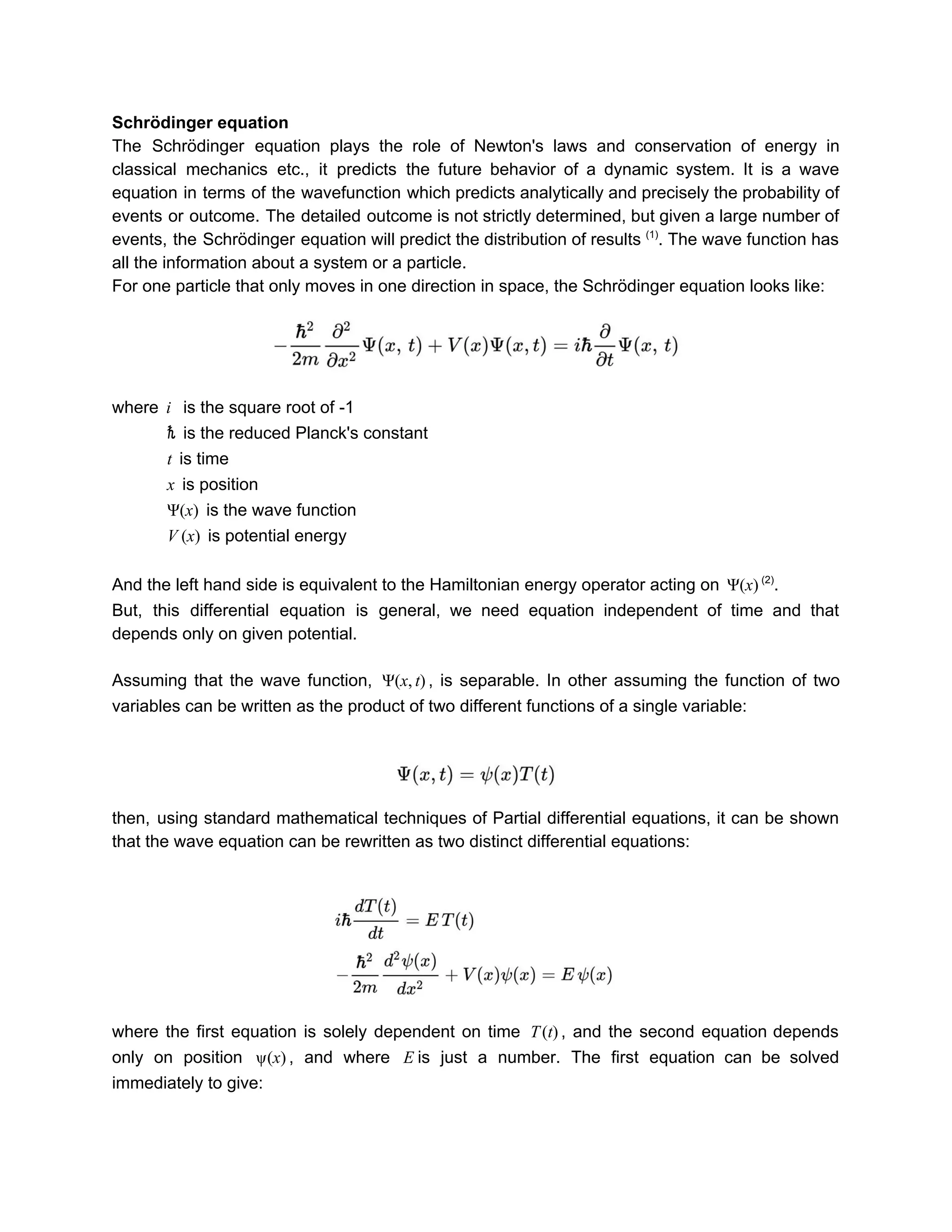 Solution To Schrodinger Equation With Dirac Comb Potential Pdf