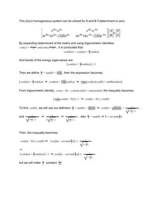 Solution to schrodinger equation with dirac comb potential | PDF