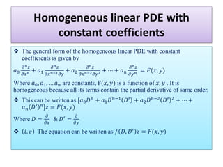 Solution to second order pde | PPTX