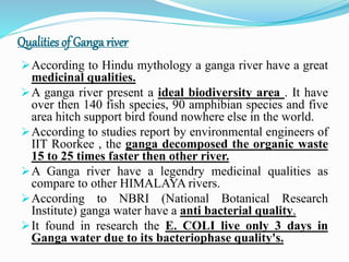 Solution to the pollution in river ganga (2) | PPTX