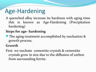 Solution treatment (precipitation hardening) | PPT