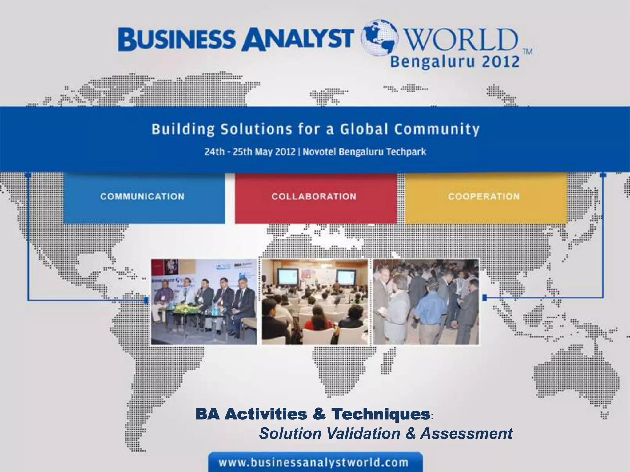 Solution Validation & Assessments - A practical Approach | PPTX