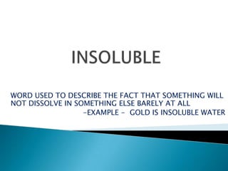 Solution vocabulary lecture | PPTX