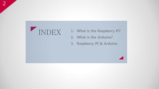 Raspberry Pi & Arduino | PPTX