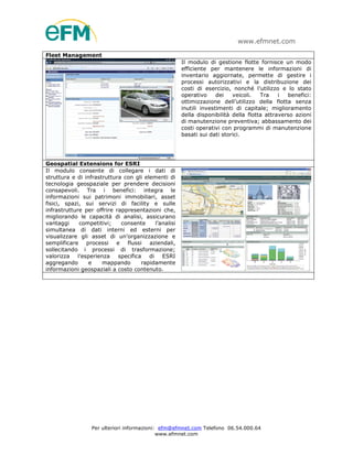 Soluzioni e moduli archibus | PDF