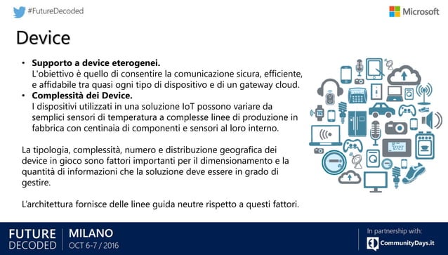 Soluzioni IoT con le tecnologie Microsoft | PPT