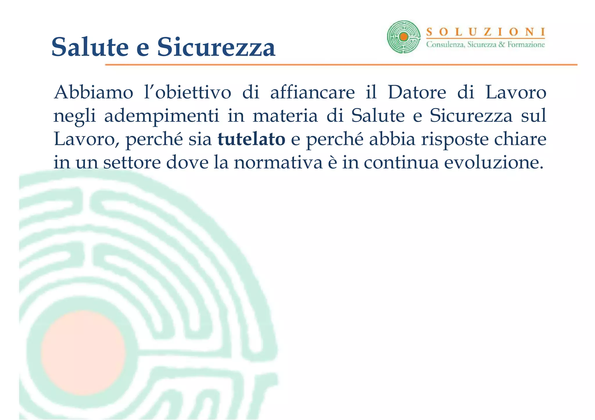 Soluzioni srl company profile rev 0 | PPT