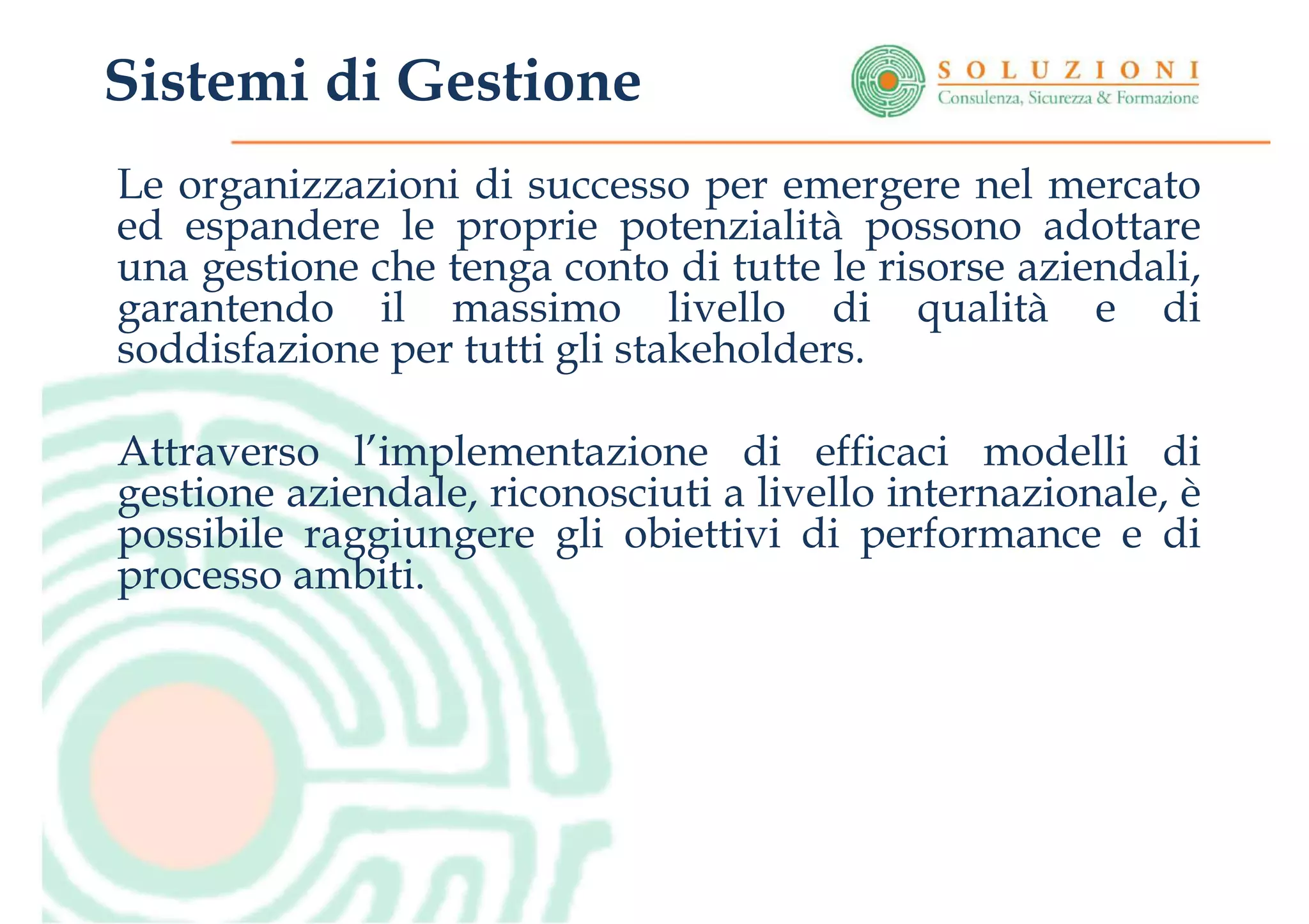 Soluzioni srl company profile rev 0 | PPT