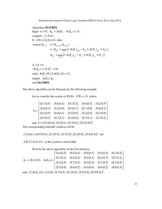 Solvability of system of intuitionistic fuzzy linear equations | PDF