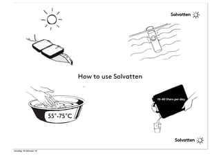 The Sunshine story - Solvatten | PDF | Medical Health