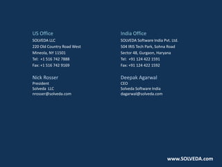 Solveda corp PPT | PPT