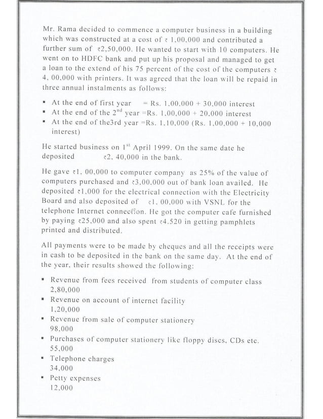 Solved Comprehensive Project Cbse Class 12 Accountancy Project | PDF ...