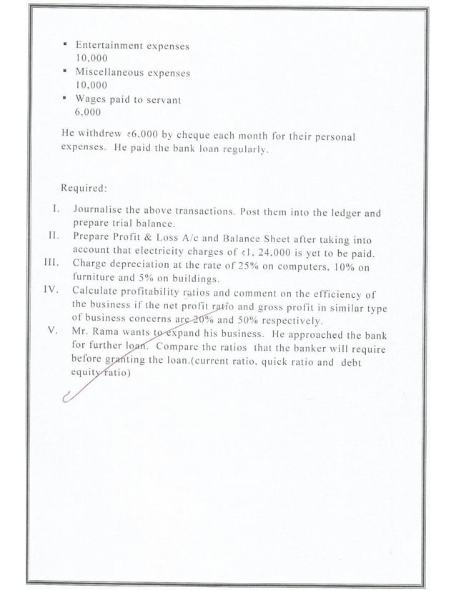 Solved Comprehensive Project Cbse Class 12 Accountancy Project | PDF ...