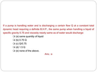Solved Examples in fluid mechanics | PPTX