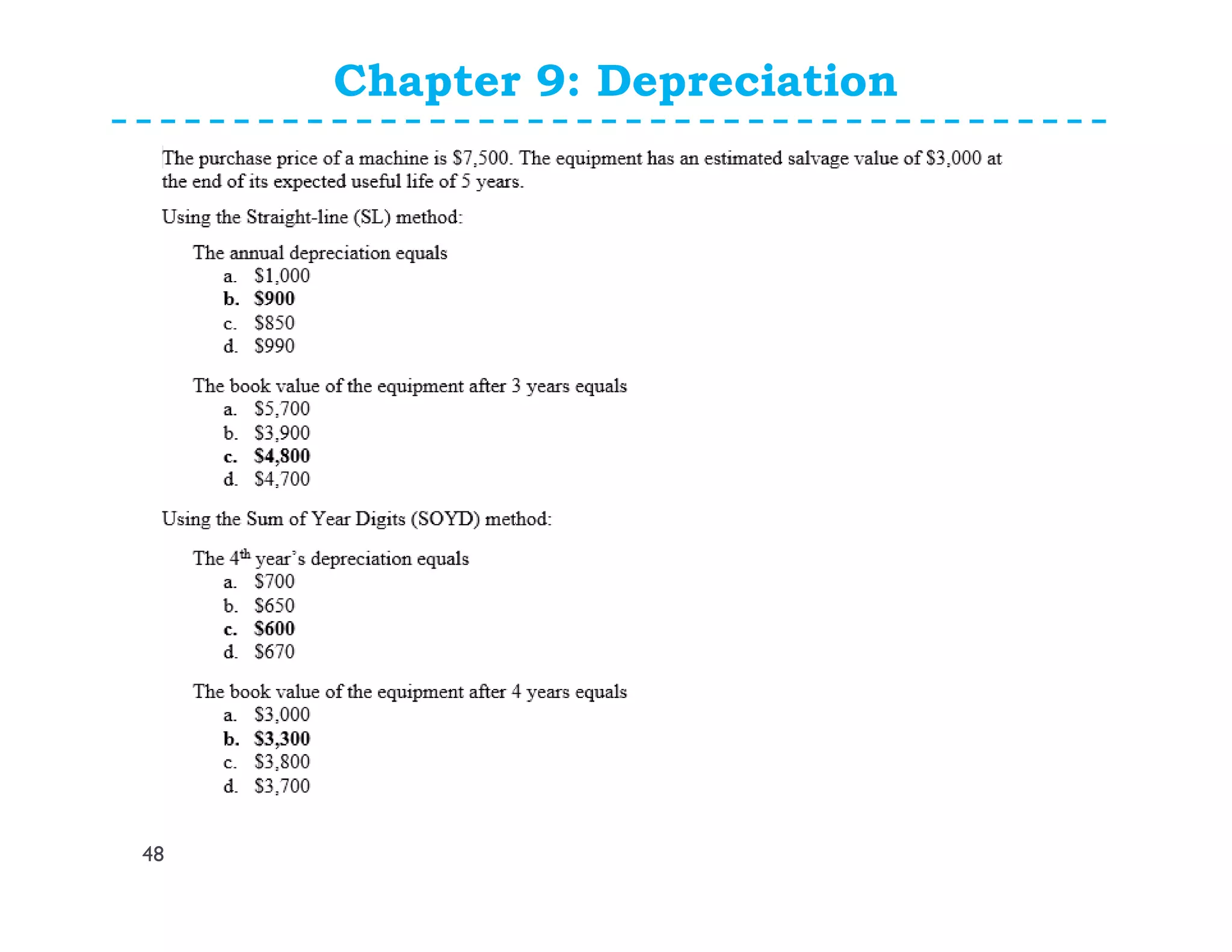 Engineering Economics: Solved exam problems [ch1-ch4] | PDF
