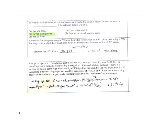 Engineering Economics: Solved exam problems [ch1-ch4] | PDF