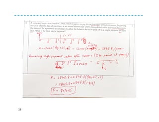 Engineering Economics: Solved exam problems [ch1-ch4] | PDF