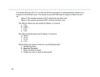 Engineering Economics: Solved exam problems [ch1-ch4] | PDF