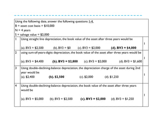 Engineering Economics: Solved exam problems [ch1-ch4] | PDF