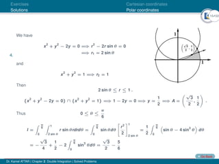 Solving An Equation Double Integral
