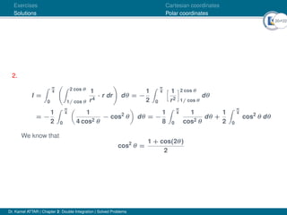 Solving An Equation Double Integral