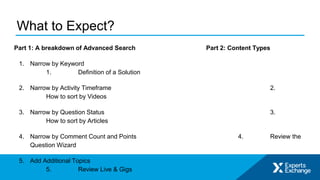 Solved! how to find solutions on experts exchange | PPTX