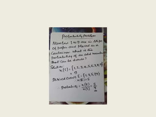 Solved mathematics problems for competitive exams | PPT