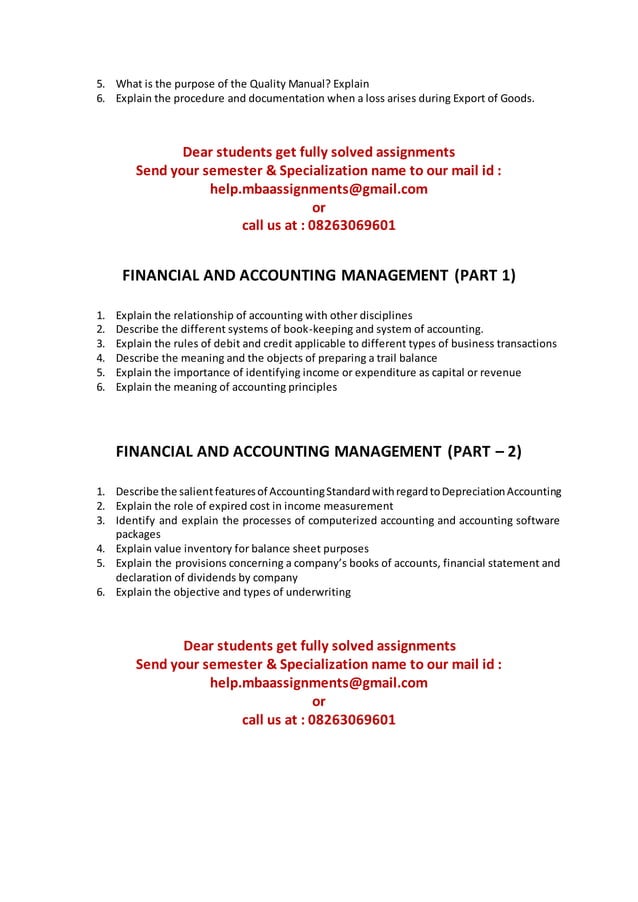 Solved nibm assignments | DOCX
