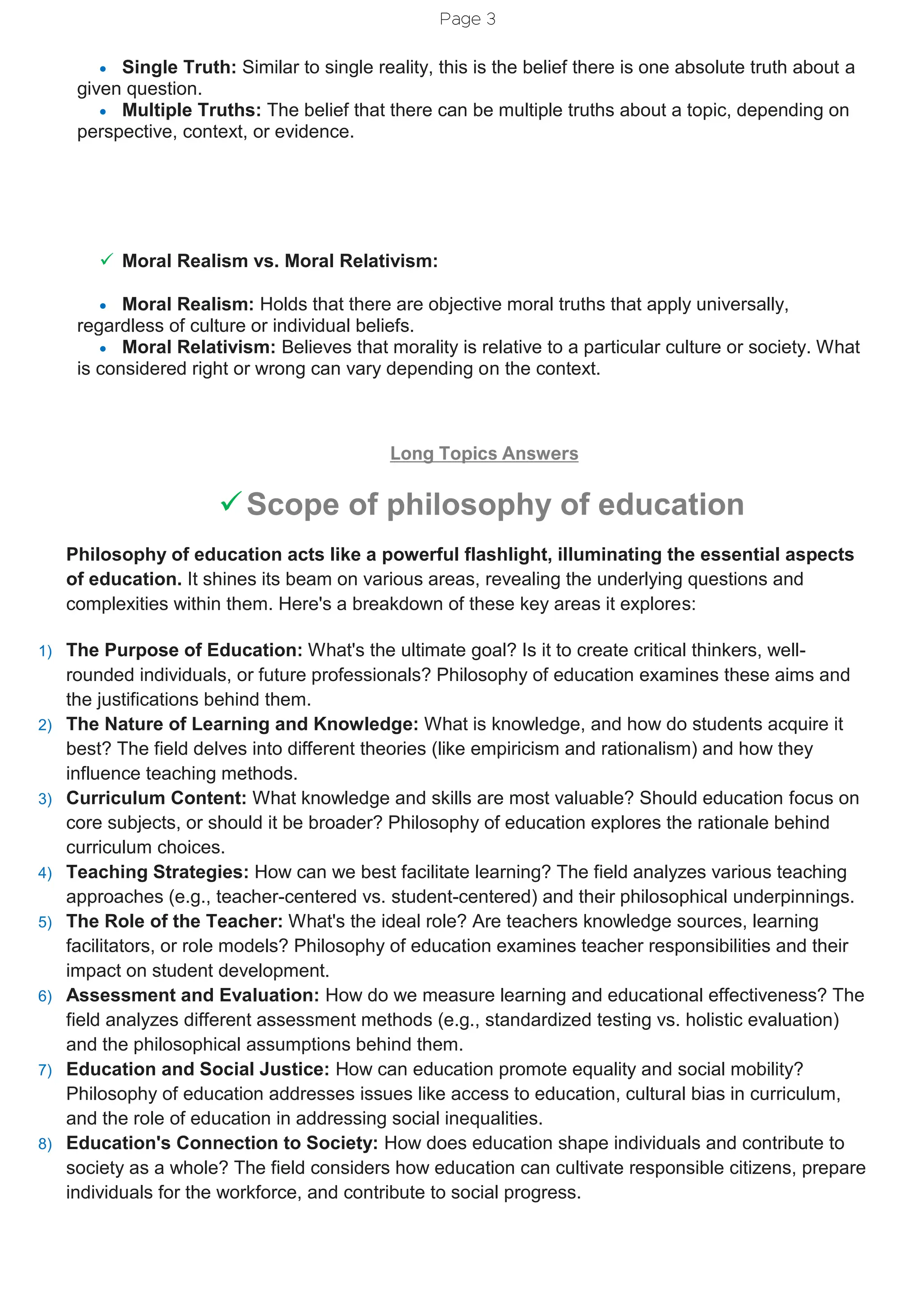 (Solved Notes ) Educational Philosophy BS 3rd (R).pdf