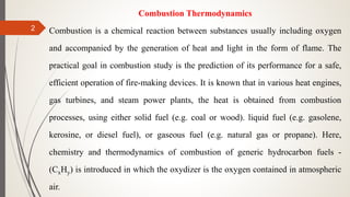 Solved numerical problem on Combustion thermodynamics.pptx