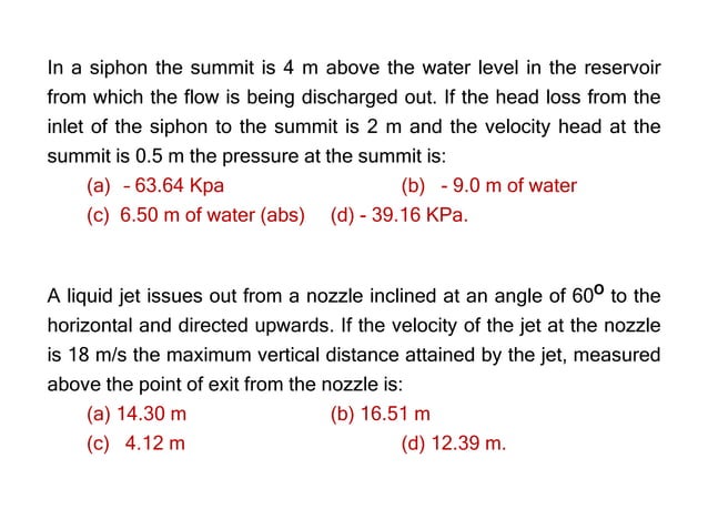 solved problems in hydrostatic | PPTX | Physics | Science