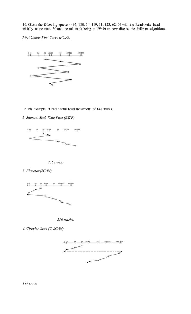 Cs6401 Operating Systems Solved Examples Docx Operating Systems Computer Software And