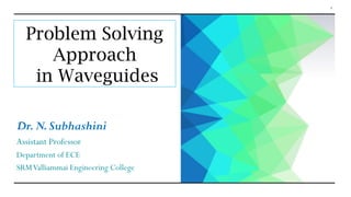 Solved problems in waveguides | PDF
