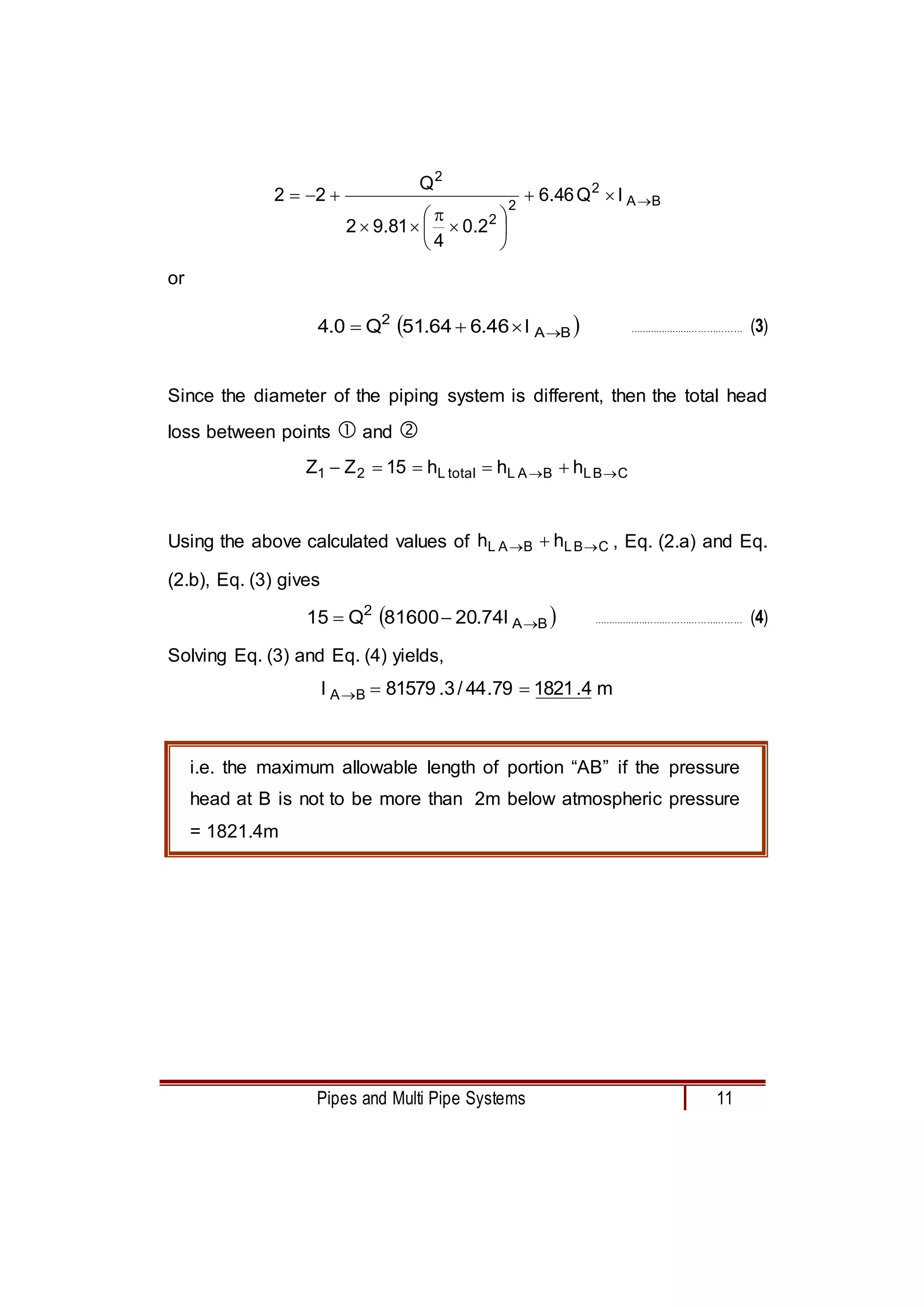 Solved problems pipe flow final 1.doc