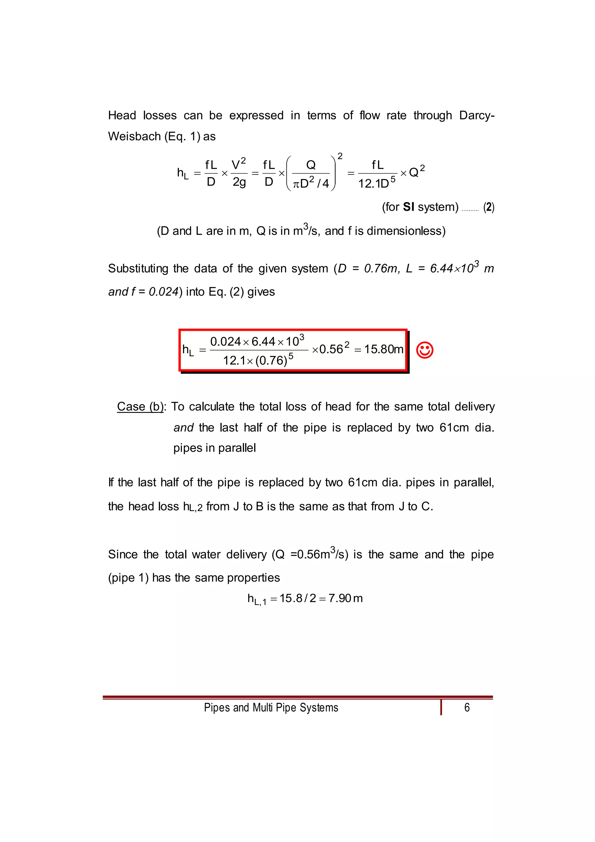 Solved problems pipe flow final 1.doc
